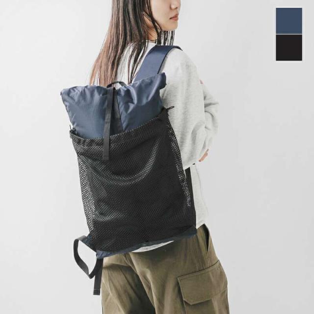 トレイルバム トートバッグ TRAIL BUM メッシュ ポケット 軽量 バックパック “BIG TURTLE” 3061tevy クーポン対象