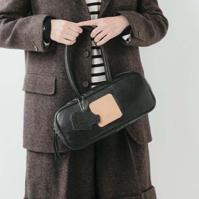 サイ ハンドバッグ Scye  ソフトレザーパファー ミニボストンバッグ “Soft Leather Puffer Mini Boston Bag B” 3325-13361  クーポン対象