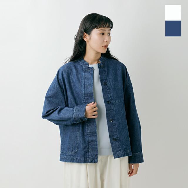 TRAVAIL MANUEL トラバイユマニュアル  ムラ糸 デニム ユニティ ジャケット 4015-yo 2025aw新作 レディース クーポン対象
