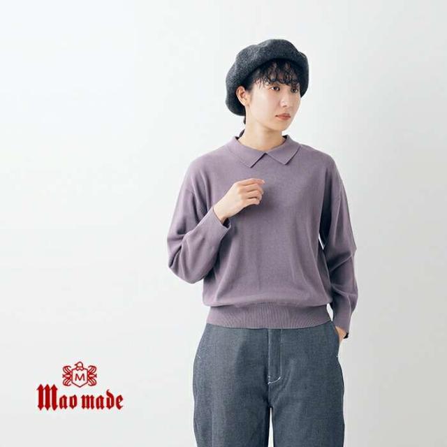 マオメイド Tシャツ mao made  コットン ミニカラー プルオーバー 541130  クーポン対象