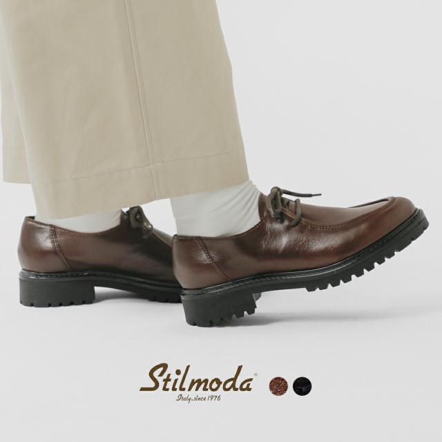 Stilmoda スティルモーダ  カウレザー チロリアンシューズ 5709-nappa-rf 2025aw新作 レディース クーポン対象