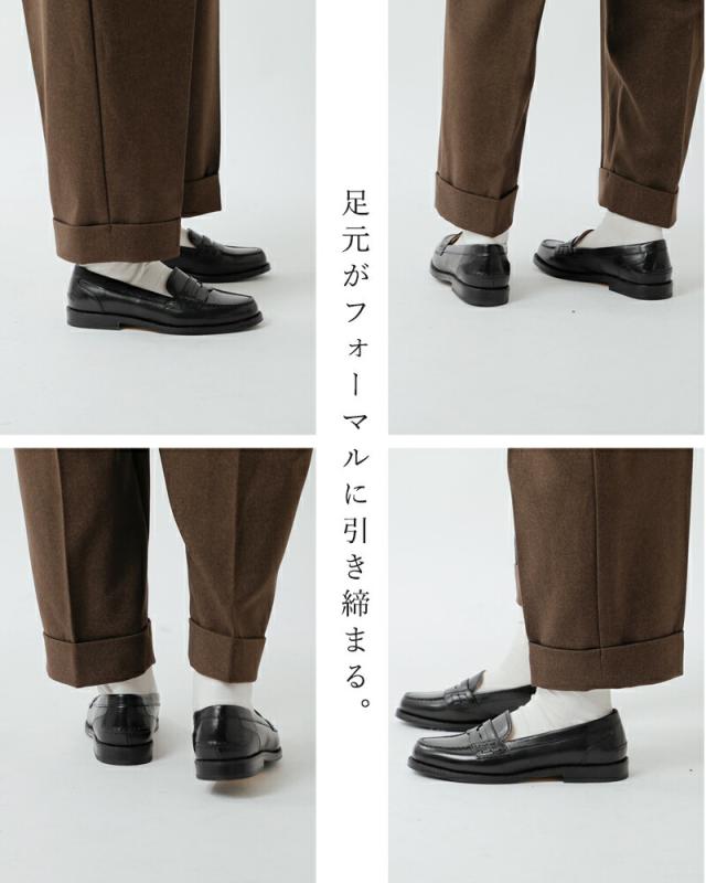 DIEGO BELLINI ディエゴベリーニ フラット レザー  ローファー “BUFALO” 602-bufalo-ms 2025aw新作   レディース  クーポン対象