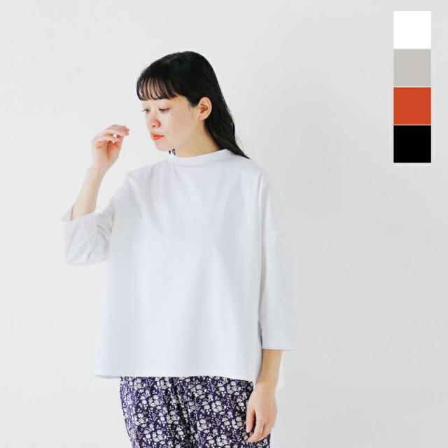 ナル Tシャツ NARU  スーピマ コットン ポンチ ワイド 7分袖 Tシャツ 661241  クーポン対象