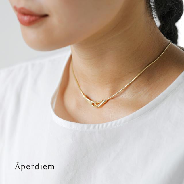 Aperdiem アペルディエム  フロー スクエア フック ネックレス “Flow Square Hook NC” 81406999 レディース 2025aw新作 クーポン対象