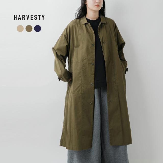 HARVESTY ハーベスティ  コットン コーマ オーバー コート a32502-fn 2025aw新作 レディース クーポン対象