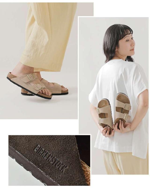 ビルケンシュトック コンフォートサンダル靴 シューズ BIRKENSTOCK  アリゾナ スエード レザー ナロー サンダル “Arizona” arizona-same1  クーポン対象