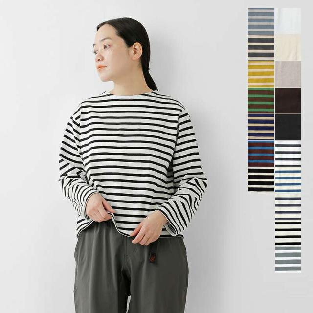 ORCIVAL オーチバル オーシバル コットンロード クルーネック 長袖 プルオーバー b259-25aw-mn 2025aw新作 レディース クーポン対象