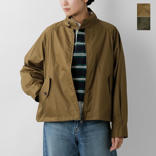 BARACUTA バラクータ  コットンタイプライター スタンドカラー ジャケット brl009b-nk レディース 2025aw新作 クーポン対象
