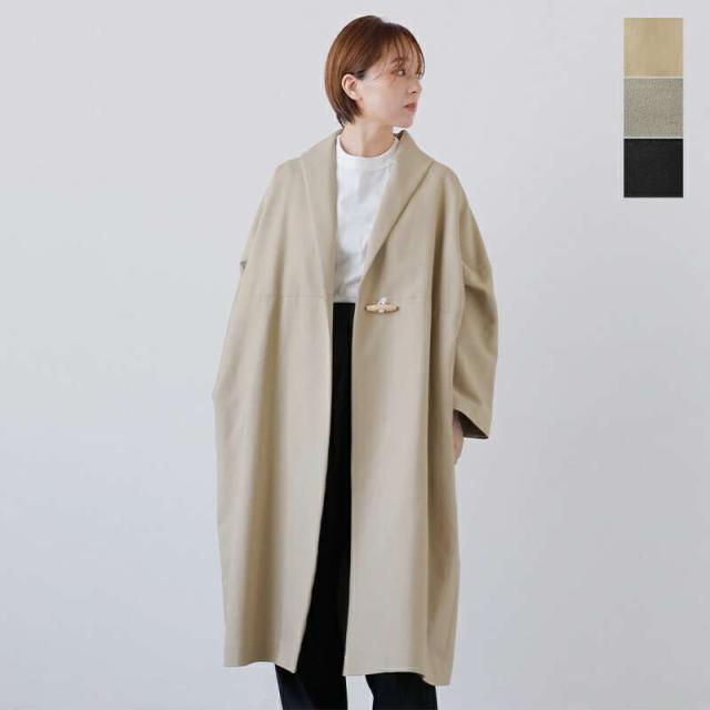 スーヒライ SI-HIRAI コットンダブルクロス ローブ コート chaw25-6005 アウター ☆☆ クーポン対象