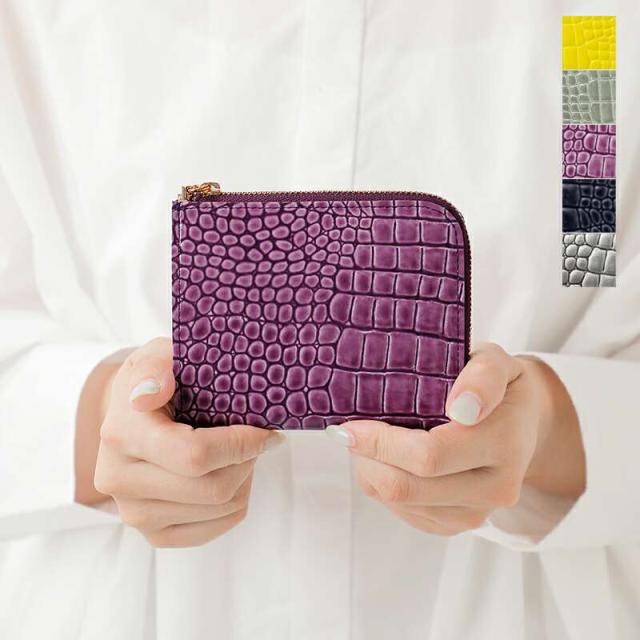 ポンタタ 財布 POMTATA  カウレザー 型押し CORO Lジップ ショート ウォレット “CORO LZIP SHORT WALLET” coro-lzshort-w  クーポン対象