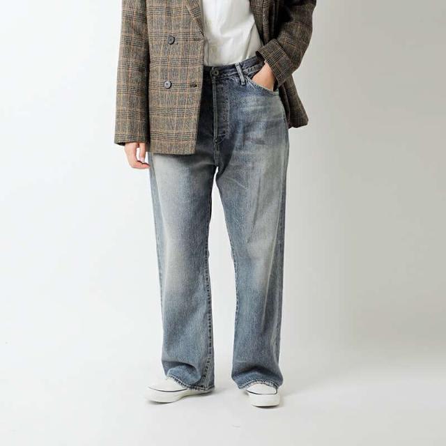 チマラ chimala  13oz セルビッチ デニム バギー カット パンツ cs40-wp03 パンツ  クーポン対象