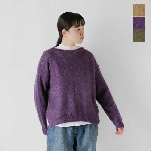 シーティープラージュ ニット セーター C.T.plage  モヘア シルク ボートネック ニット プルオーバー ct24310m  ☆☆ クーポン対象