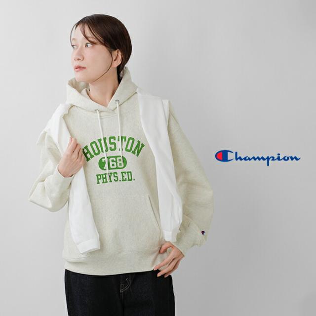 Champion チャンピオン  リバースウィーブ フーデッド スウェットシャツ cw-c103-nk 2025aw新作 レディース クーポン対象