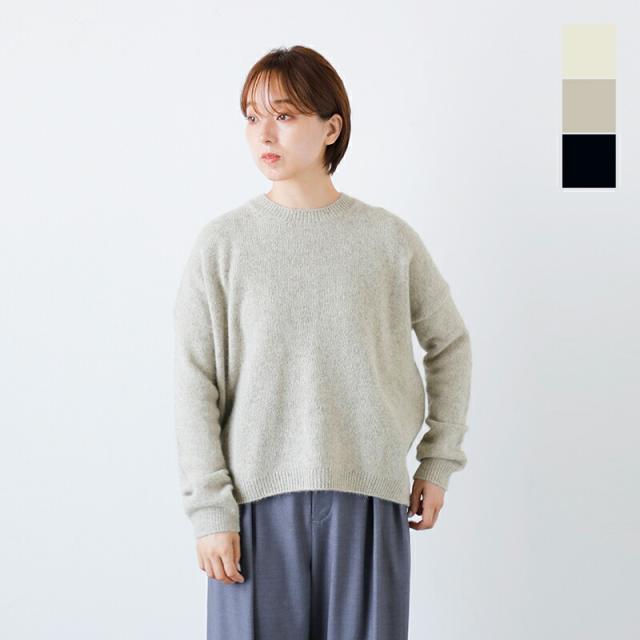 evam eva エヴァムエヴァ  ウール フォックス プルオーバー e253k198 レディース 2025aw新作 クーポン対象