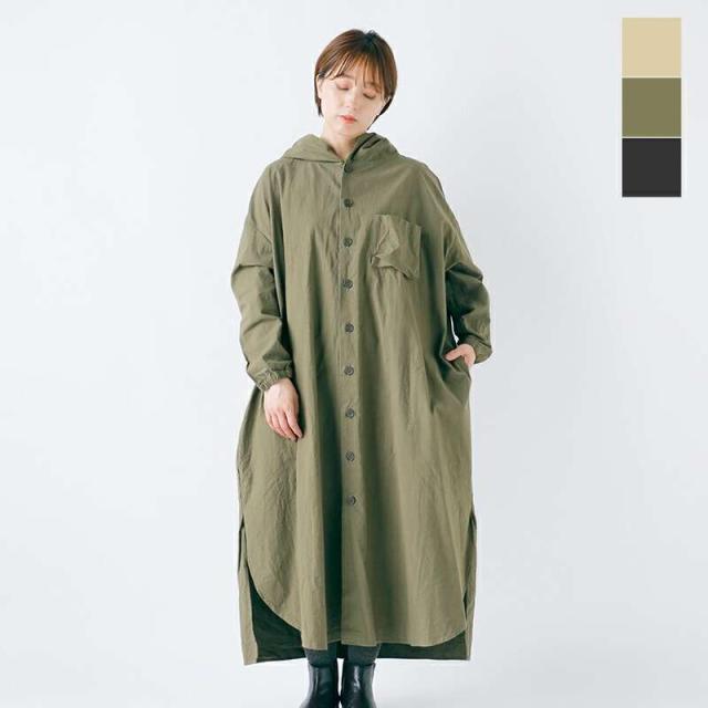 グラム ワンピース   コットン フード コート ワンピース g-631  ☆☆ クーポン対象