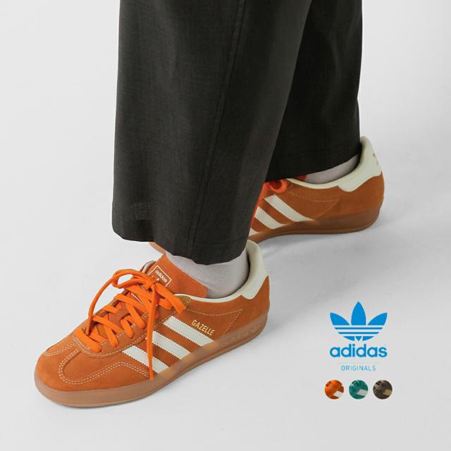 adidas Originals アディダス オリジナルス  ガゼル インドア スエードアッパー ローカット スニーカー “GAZELLE INDOOR” gazelle-ind レディース 2025aw新作  クーポン対象