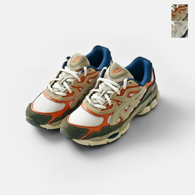 ASICS アシックス ゲルエヌワイシー スポーツスタイル スニーカー “GEL-NYC” gel-nyc-yo 2025aw新作 レディース シューズ 靴 軽量　ローカット GELテクノロジー 通気性 クッション性 滑りにくい  クーポン対象