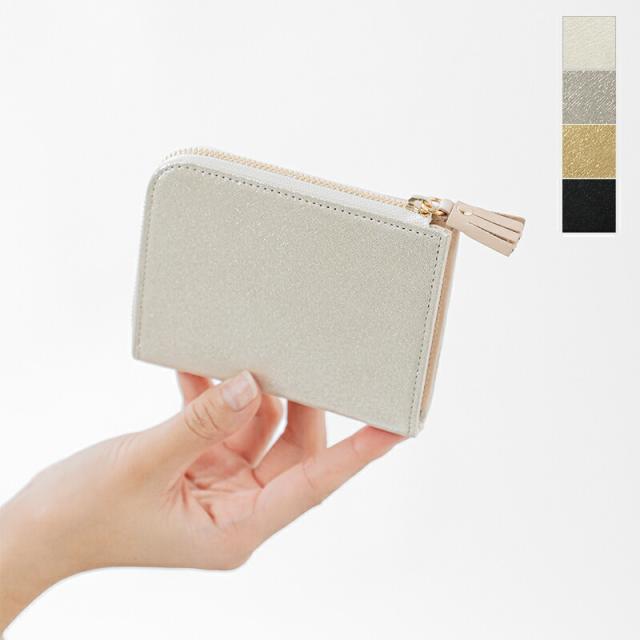POMTATA ポンタタ エンボスレザーLジップショートウォレット“HAK SERIES” hak-short-wallet レディース  クーポン対象