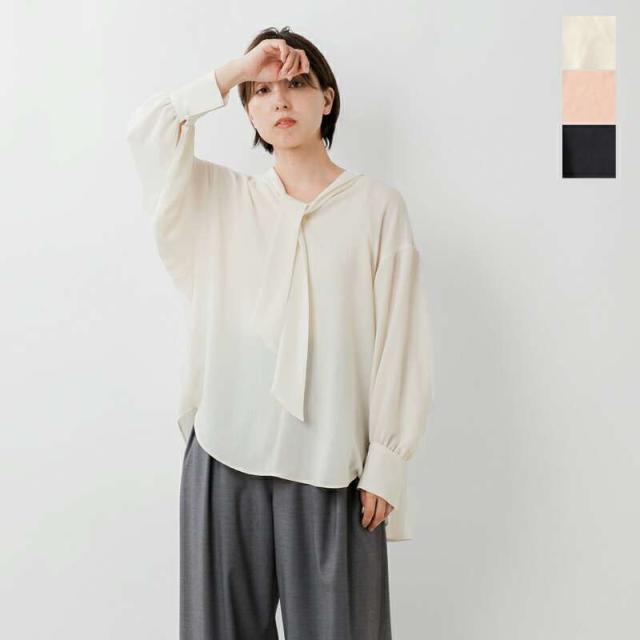 マ クルール ブラウス ma couleur  ビンテージ ジョーゼット ボータイ ブラウス j-4796  ☆☆ クーポン対象