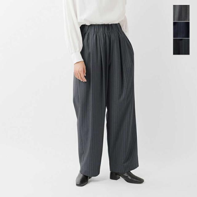 オードリーアンドジョンワッド audrey and john wad  イージー ストライプ パンツ l5302 パンツ  クーポン対象