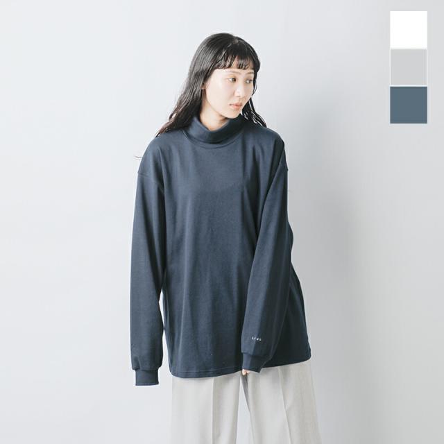 LENO リノ  コットン モック タートルネック プルオーバー “MOCK TURTLE NECK PULLOVER” leno-cs004-yo 2025aw新作 レディース ☆☆ クーポン対象