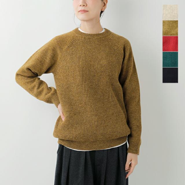 soglia ソリア  シェットランドウール セーター “LERWICK Shetland Sweater” lerwick-she-sw-tr ユニセックス 2025aw新作 クーポン対象