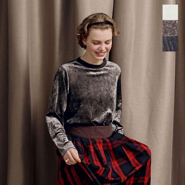 ケレン Tシャツ kelen メッシュ ベロア トップス “ULVI” lkl25fbl2245 ☆☆ クーポン対象