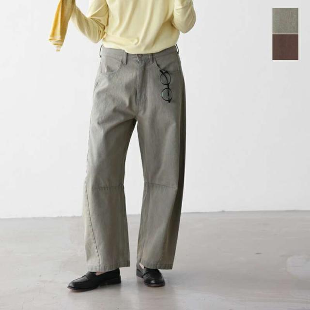 ケレン kelen  カーブ デザイン カラー デニムパンツ “HEDY” lkl25fpt2112 パンツ  ☆☆ クーポン対象