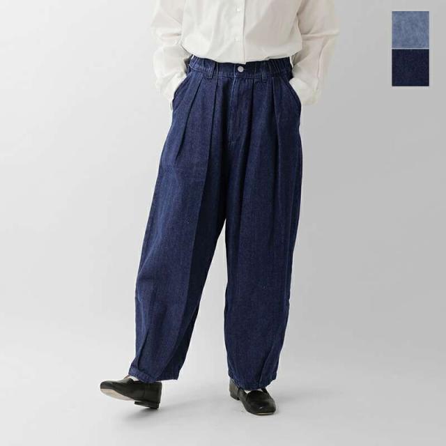 ケレン kelen ヘムデザイン コクーンシルエット デニムパンツ “SAFY” lkl25fpt2114 パンツ ☆☆ クーポン対象