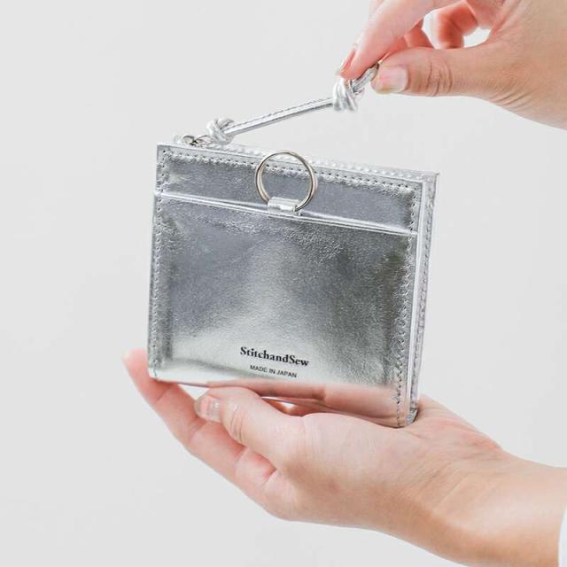 スティッチアンドソー 財布 StitchandSew  牛ミラー箔 Lジップ ウォレット lz300  クーポン対象