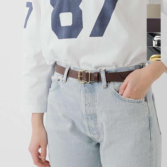 レフィエ ベルト LEFIJE  カウレザー リング ベルト “Tresor” m5032a  クーポン対象