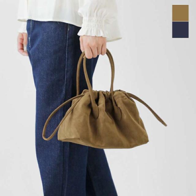 メアリオルターナ ハンドバッグ MARY AL TERNA  ウルトラスエード 巾着 ミニ ハンドバッグ “WRING” ma5227bg-38  クーポン対象