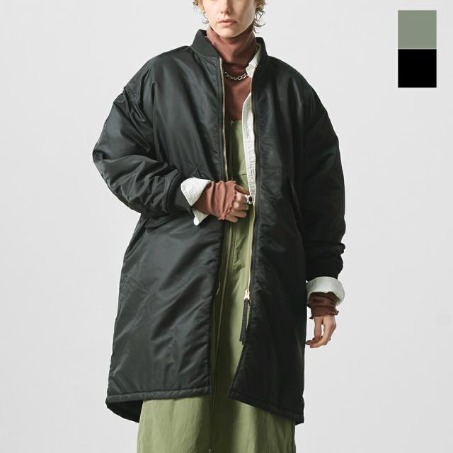 kha:ki カーキ  ミリタリー ロング MA-1 ジャケット “LONG MA-1” mil25fjk3241-tr 2025aw新作 レディース ☆☆ クーポン対象