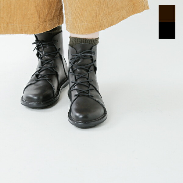 trippen トリッペン カウレザー レースアップ ショートブーツ “NOMAD” nomad-waw レディース  ☆☆ クーポン対象