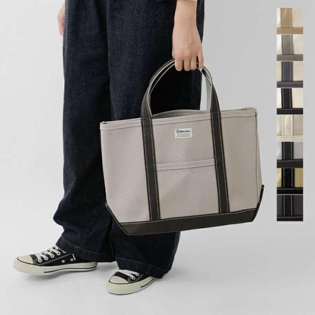 オーチバル・オーシバル トートバッグ ORCIVAL  ヘビーキャンバス 配色 トートバッグ ミディアム or-h0284kwc-bi-25aw  クーポン対象