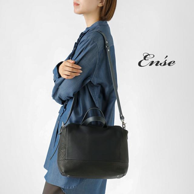 Ense アンサ  ディアレザー ドクターバッグ “doctor bag S” pens511 レディース 2025aw新作 クーポン対象