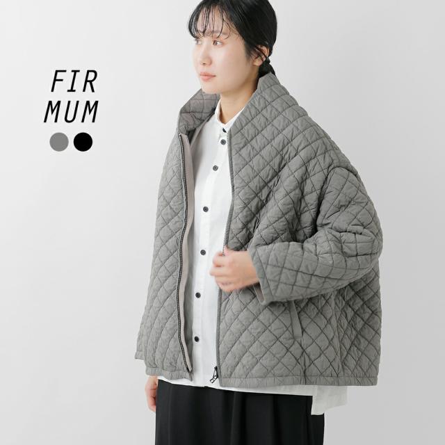 FIR MUM フィル マム  再生ナイロンタフタ シュリンクキルト ブルゾン sn-fr1705bn ユニセックス 2025aw新作 クーポン対象