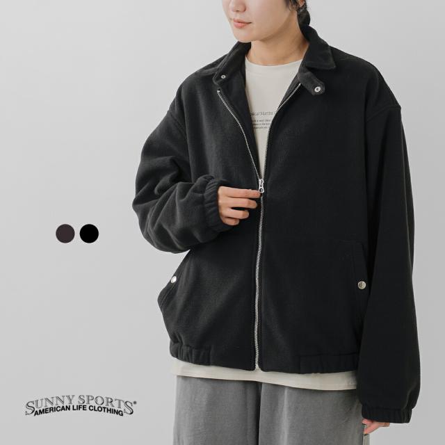 SUNNY SPORTS サニースポーツ  フリース スイングトップ ジャケット sn25f003 レディース 2025aw新作 クーポン対象