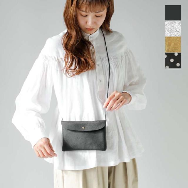 マリンデイ ショルダーバッグ MARINE DAY  ゴートスキン ポーチ ショルダー バッグ “SOE” soe  クーポン対象