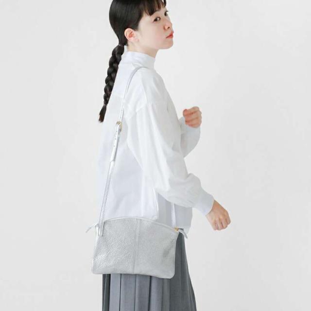 マリンデイ ショルダーバッグ MARINE DAY  カウレザー シルバー箔 ショルダーバッグ “SPECIAL MACARON” special-macaron  クーポン対象