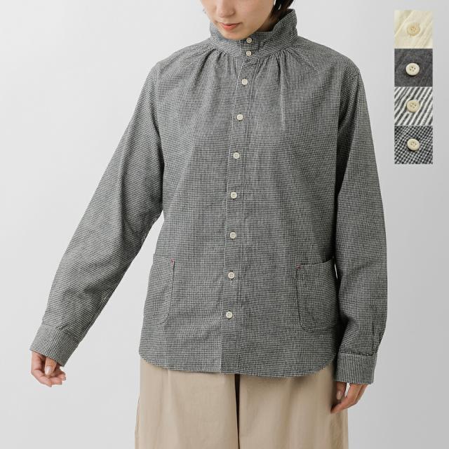 to touch トゥータッチ  コットン 起毛 ハイネック シャツ to24t-12-nk レディース 2025aw新作 ☆☆ クーポン対象