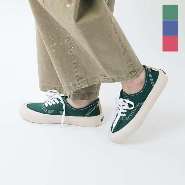 エルドゥ スニーカー elldu  トゥーイージー コットンキャンバス デッキシューズ スニーカー “TOE-EASY” toe-easy  クーポン対象