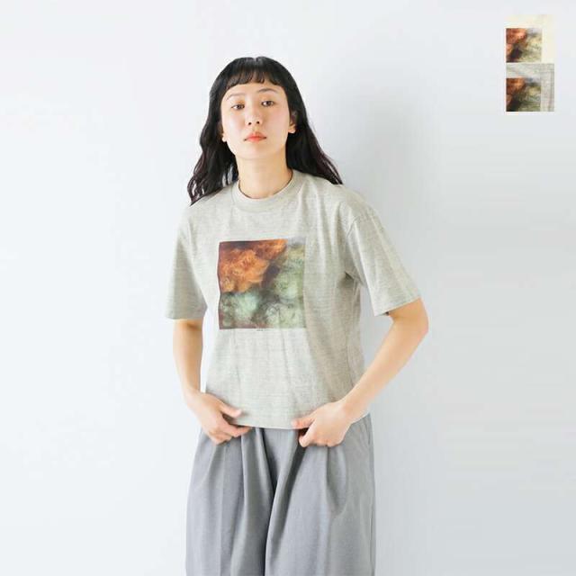 ホシイトデアウ Tシャツ HOSHII TO DEAU  aranciato別注 オーガニックコットン 半袖 プリント Tシャツ “30PV S/S PtTee PHOTO BALL” uns25sst001g  クーポン対象