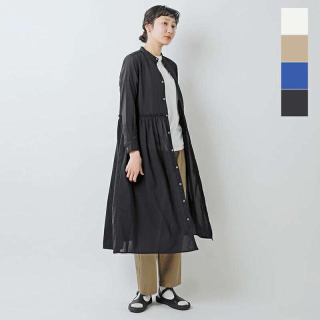 60%OFF ユニヴァーサルティシュ ワンピース universal tissu キュプラローン タック シャツ ドレス ut251op027 ☆☆ クーポン対象