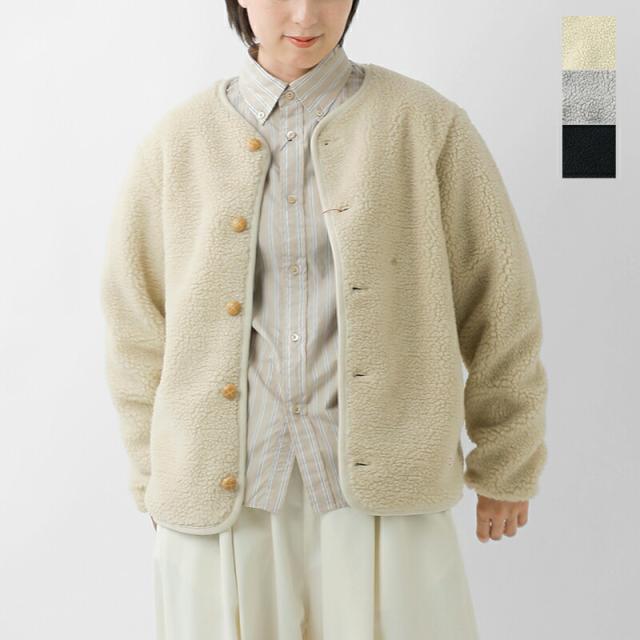 Vincent et Mireille ヴァンソン エ ミレイユ ボア カーディガン ジャケット vm252bl25030-ms 2025aw新作 クーポン対象