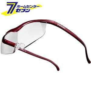 神田通信工業 ハズキルーペ Hazuki ラージ クリアレンズ 1.6倍 赤