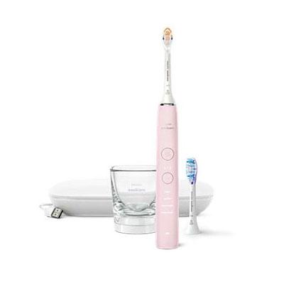 フィリップス 電動歯ブラシ ソニッケアー ダイヤモンドクリーン 9000 ピンク HX9911/58 [電子歯ブラシ 本体 音波歯ブラシ オーラルケア 歯ブラシ 歯ぶらし 充電式 歯垢除去 歯磨き 純正品 家電 Sonicare Diamond Clean pink Philips]