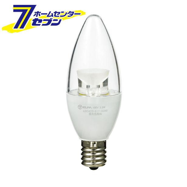 LEDシャンデリア型E17L色 LDC4CL-E17-G351ELPA [LED電球]の通販はau PAY マーケット - ホームセンターセブン | au PAY マーケット－通販サイト