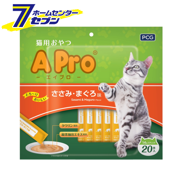 Apro 猫おやつ ささみまぐろ 14g×20本入 森光商店 [ウエットフード]の通販はau PAY マーケット - ホームセンターセブン | au PAY マーケット－通販サイト