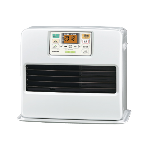 石油ファンヒーター 木造/15畳 鉄筋/20畳 パールホワイト 日本製 FH-ST5724BY/W [エコ 消臭 静音 暖房 コロナ]